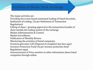 Problems &and prospects of stock market in Bangladesh | PPTX | Stocks ...