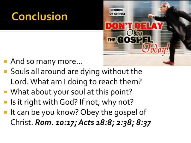 Problems Solved By Soul Winning | PPT