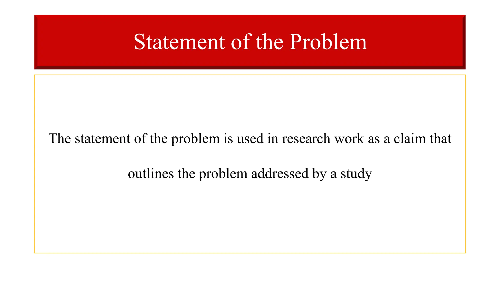 Problem Statement.pptx stating an acurate problem and reseaech ...