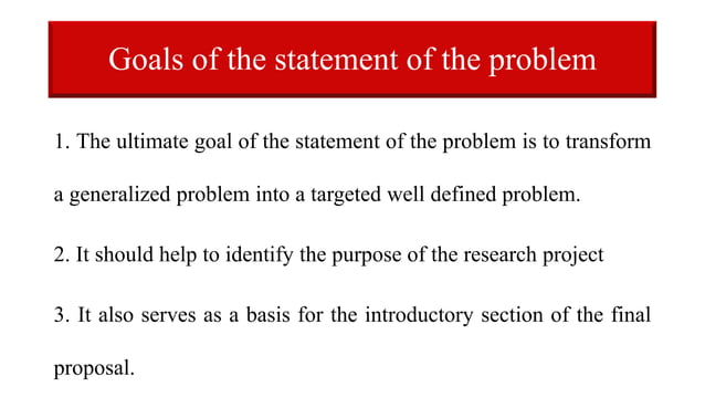 Problem Statement.pptx stating an acurate problem and reseaech ...
