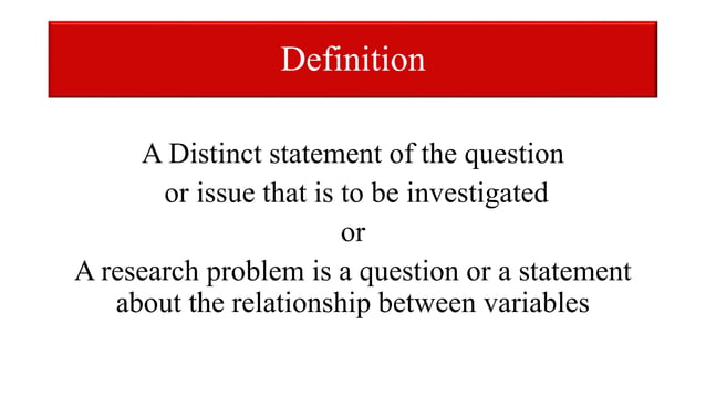 Problem Statement.pptx stating an acurate problem and reseaech ...