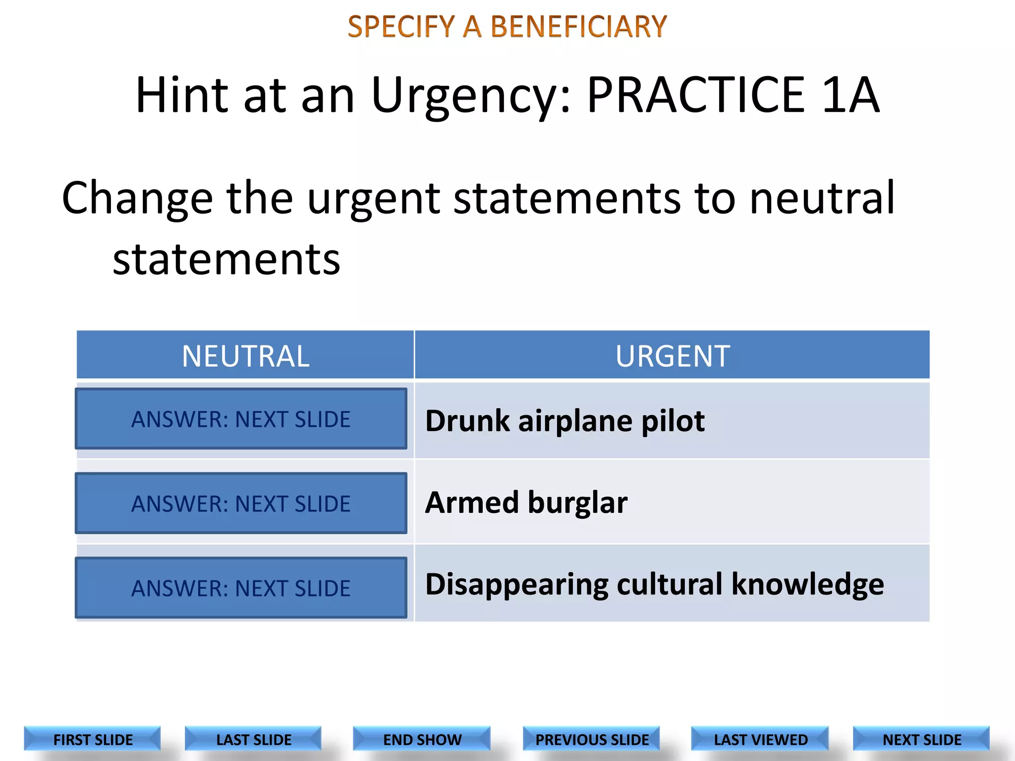 Problem Statement 06 BENEFICIARY - Who exactly will benefit from the ...