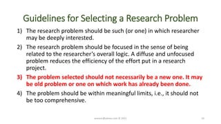 Problem statement of research | PDF