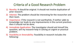 Problem statement of research | PDF