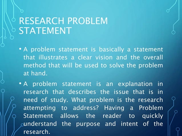 PROBLEM STATEMENT PRESENTATION.pptx | Infectious Diseases | Diseases ...