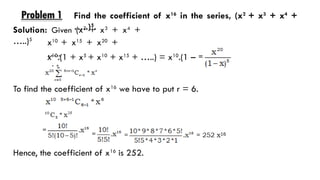 Problems to find the coefficient.pptxProblems to find the coefficient ...