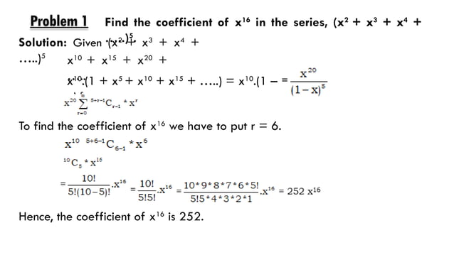 Problems to find the coefficient.pptx Problems to find the coefficient.pptx
