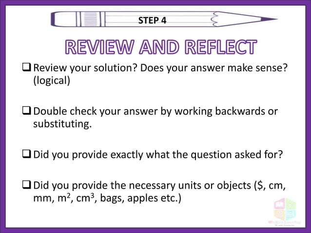 Problem sums strategies | PPT