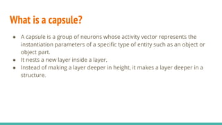 Problems with CNNs and Introduction to capsule neural networks | PPTX ...