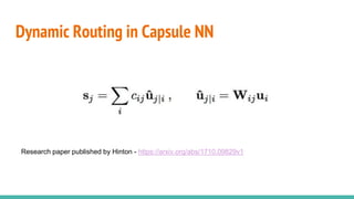 Problems with CNNs and Introduction to capsule neural networks | PPTX | Artificial Intelligence ...
