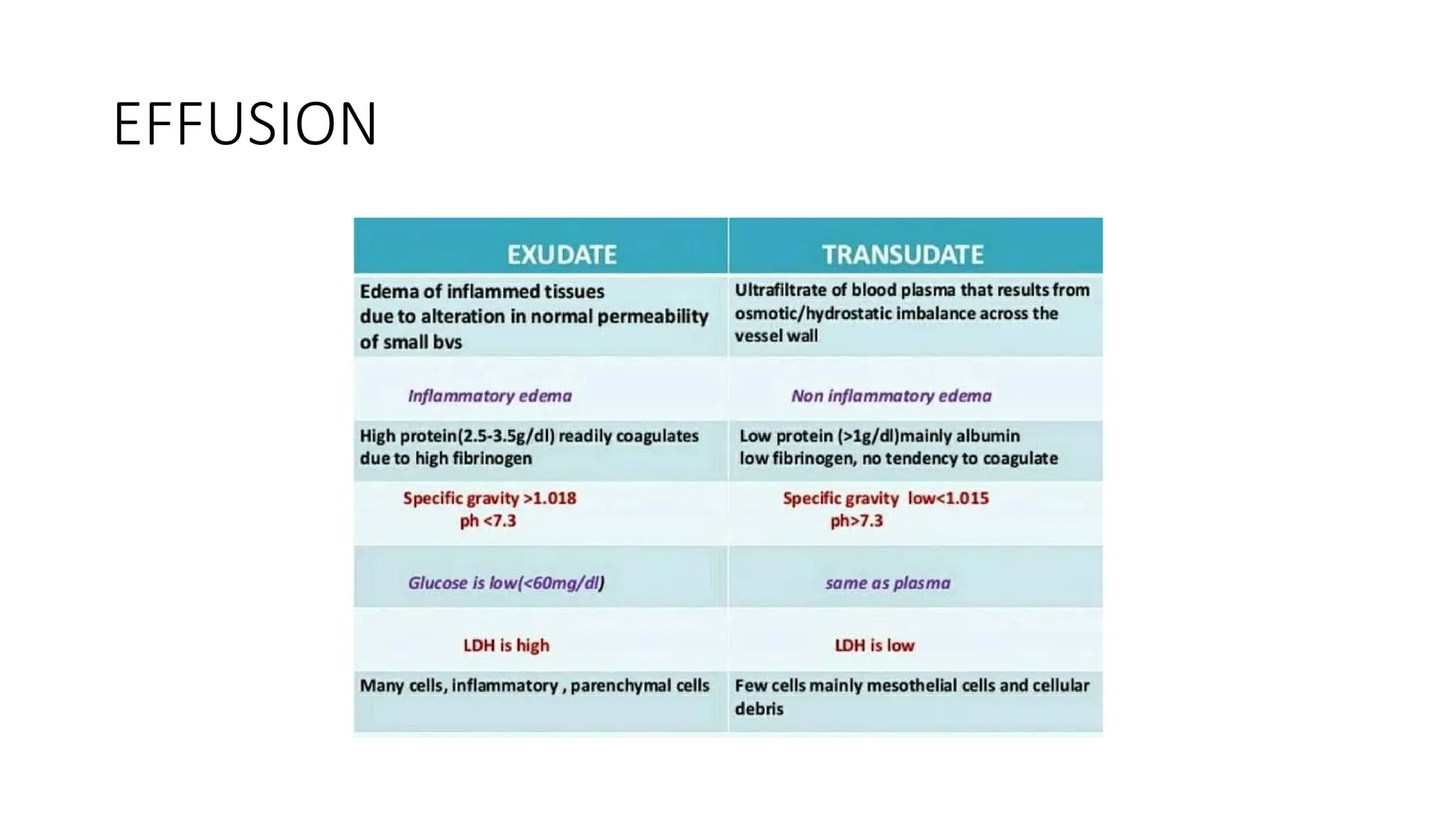 Problems in reporting pleural and peritoneal fluid. | PPT