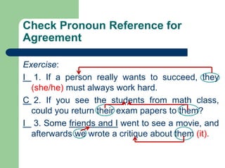 Problems with Pronouns | PPTX