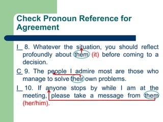 Problems with Pronouns | PPTX