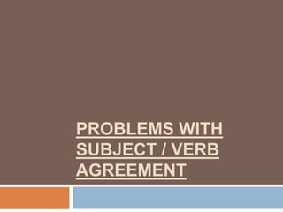 Problems with Subject.pptx