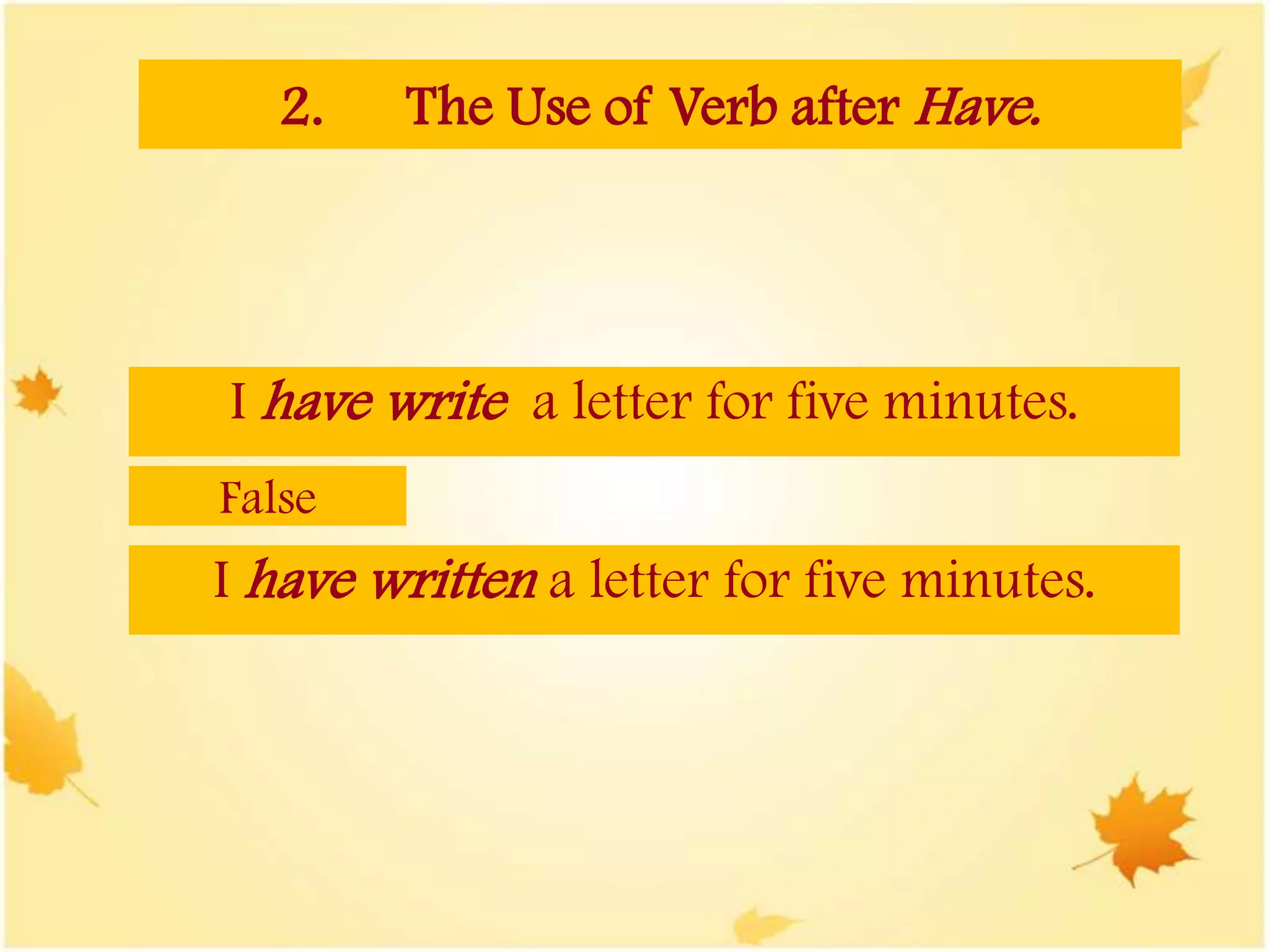 Problem With the Form of The Verb. By: Sintya Sugandi | PPT