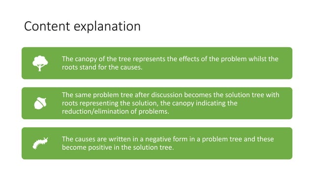 Problem tree solution tree | PPTX | Indoor Environmental Quality | Home ...