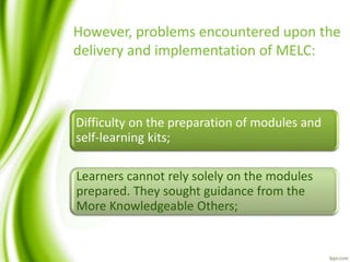 PROBLEM TREE ANAYLSIS_MELC SUFFICIENCY.pptx