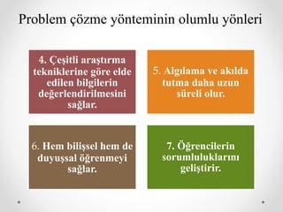 Problem çözme tekniği | PPTX