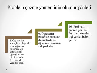 Problem çözme tekniği | PPTX