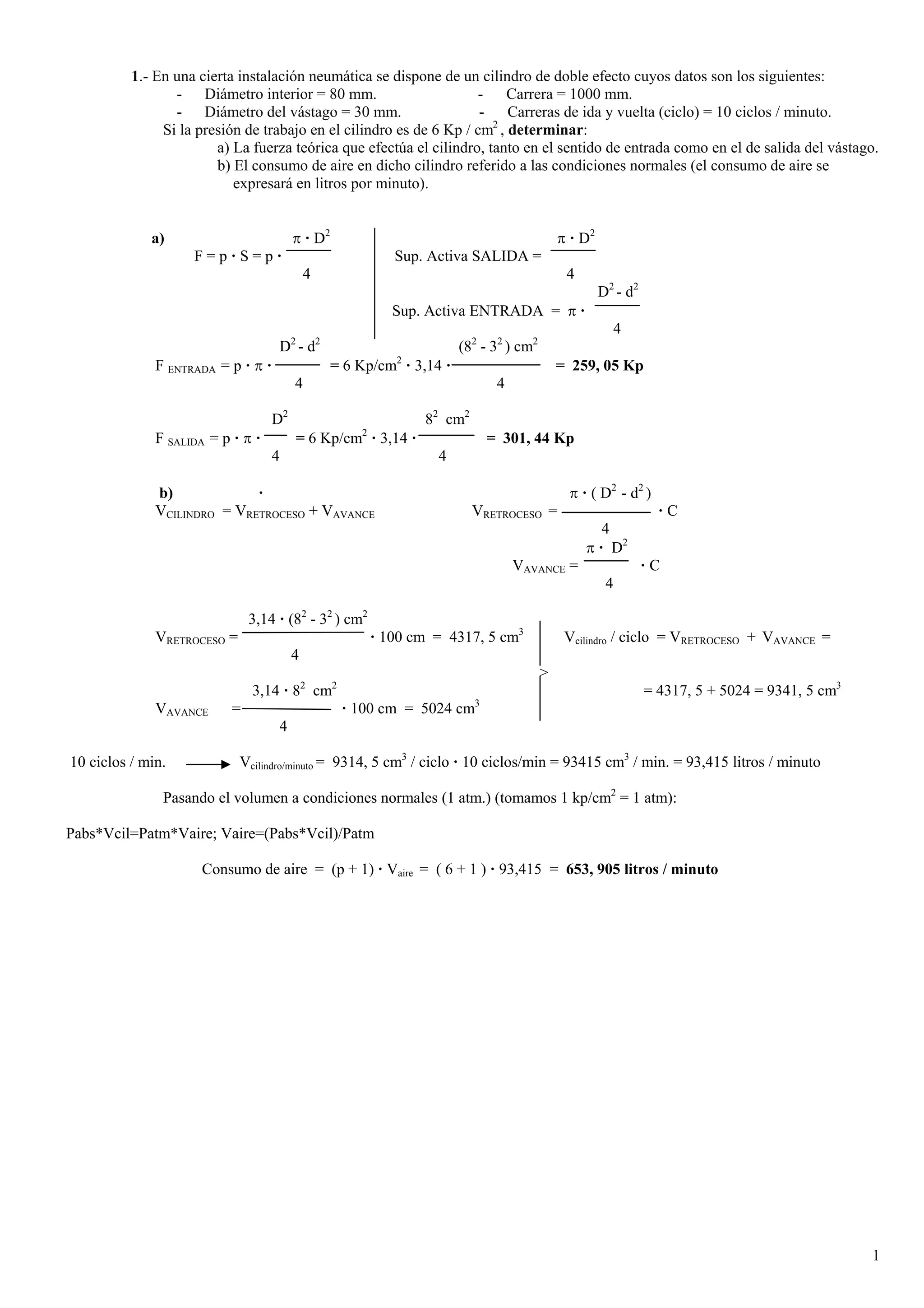 Prob Neumatica Ramon Lopez Resueltos Pdf