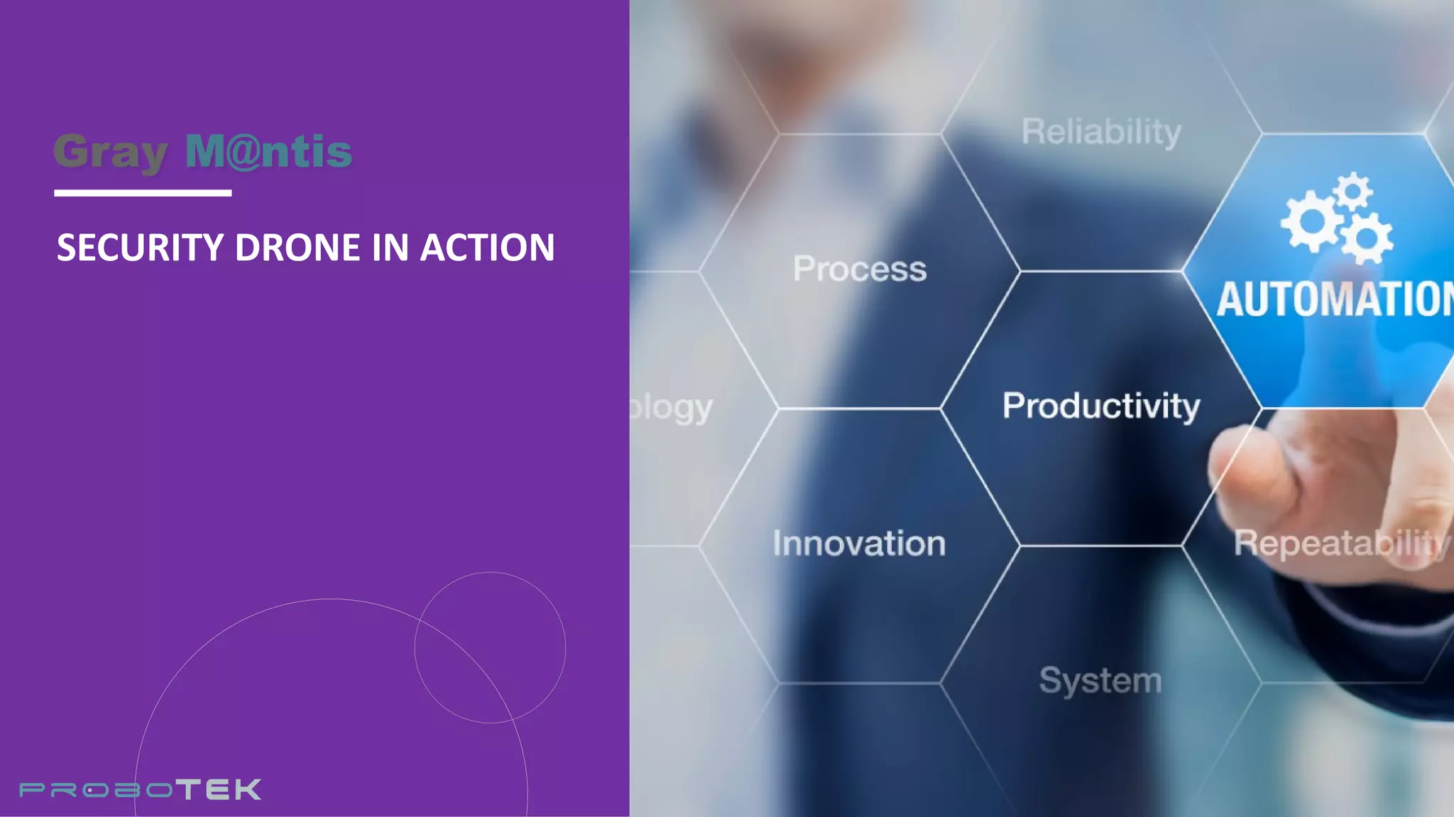 ProboTEK - Gray Mantis (Security Drone System) | PPT