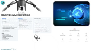 ProboTEK - Gray Mantis (Security Drone System) | PPT