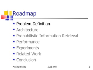 probabilistic ranking | PPT | Databases | Computer Software and Applications
