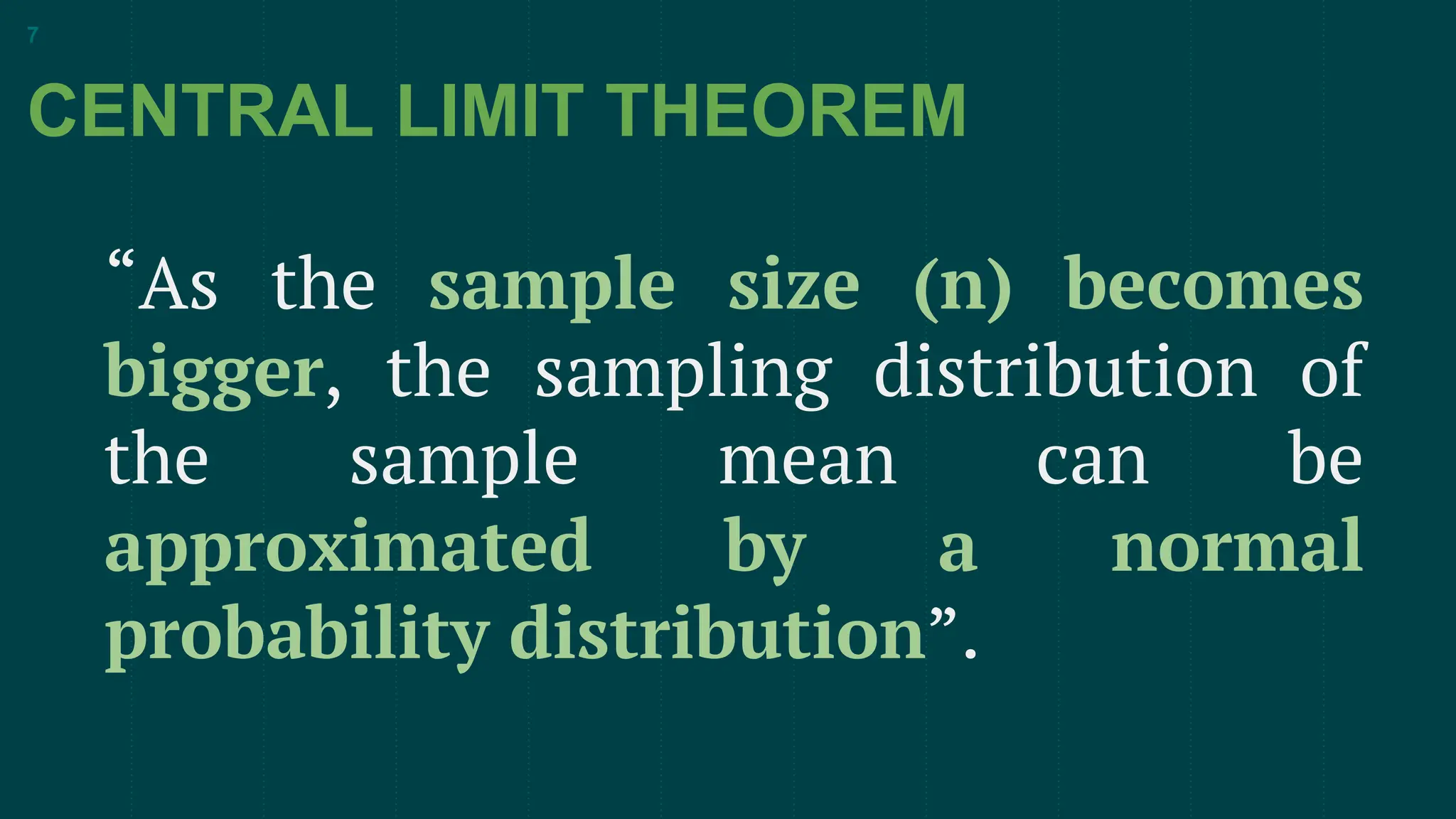 ProbStat - Central Limit Theorem.pptx | Currencies | Economy