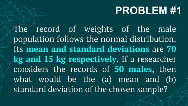 ProbStat - Central Limit Theorem.pptx | Currencies | Economy