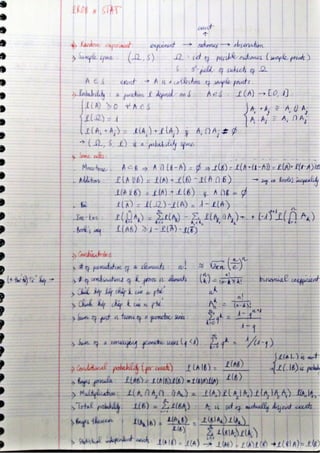 Statistics Symbols Cheat Sheet