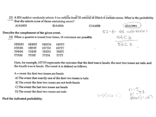 Prob Stats Study Final | PPTX
