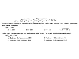 Prob Stats Study Final | PPT