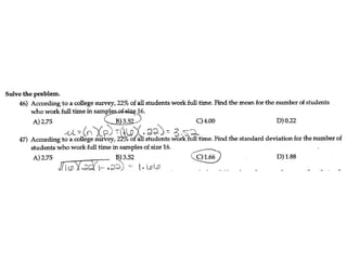 Prob Stats Study Final | PPT