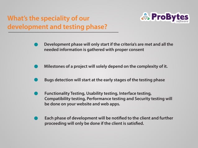 Probytes Services Delivery Methodology | PPT