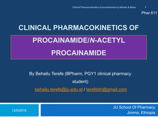 Procainamide Action