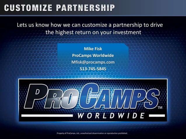 Pro camps national overview wal-mart | PPTX | American Football | Sports
