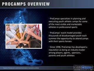Pro camps national overview wal-mart | PPTX | American Football | Sports