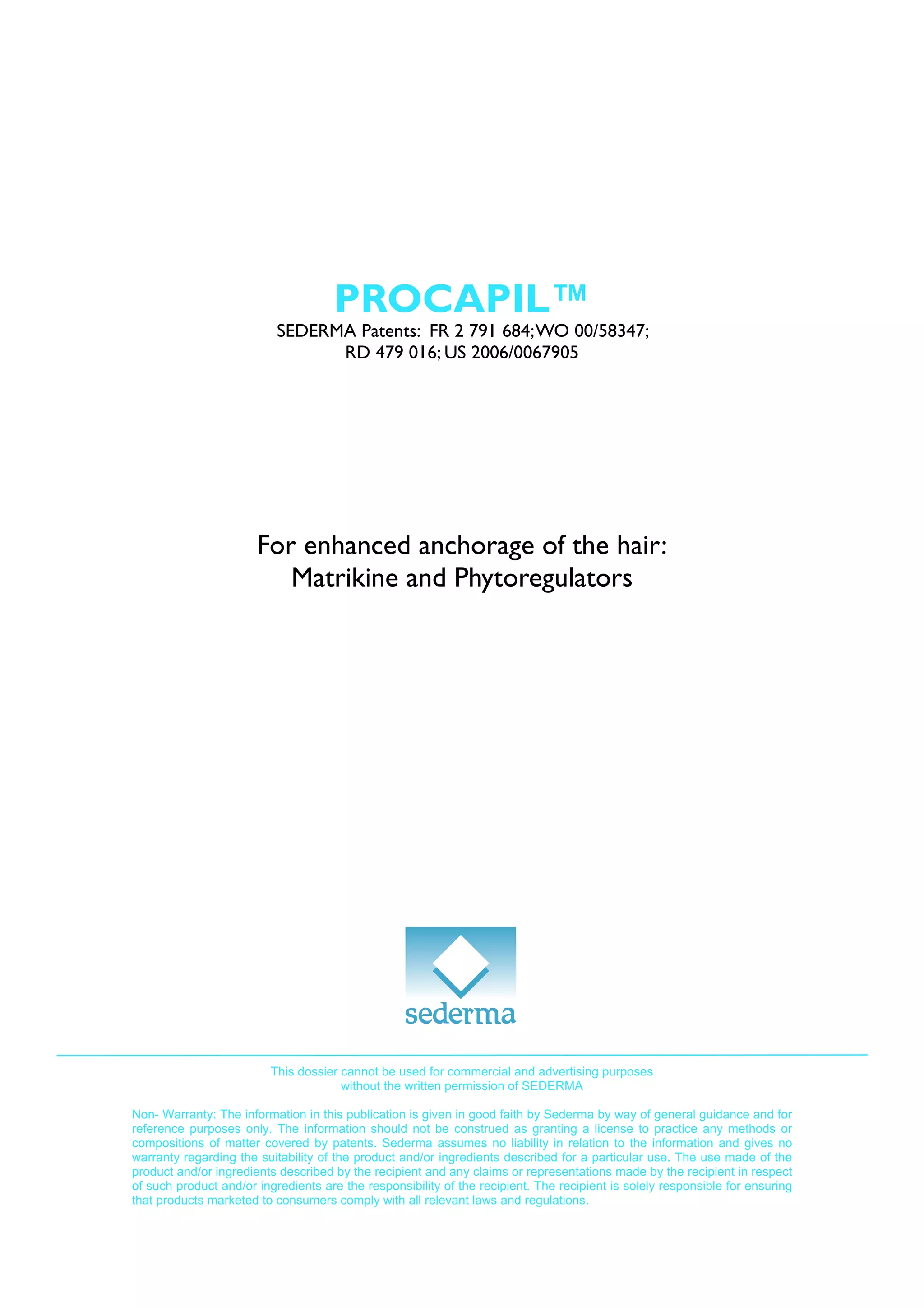 Estudios científicos de Procapil™ | PDF