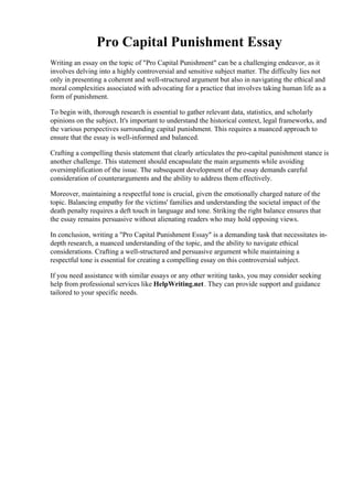 Pro Capital Punishment Essay.pdf
