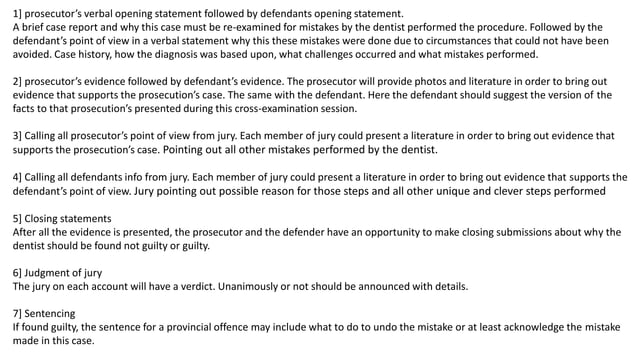 Procecutor vs. Defence | PPTX