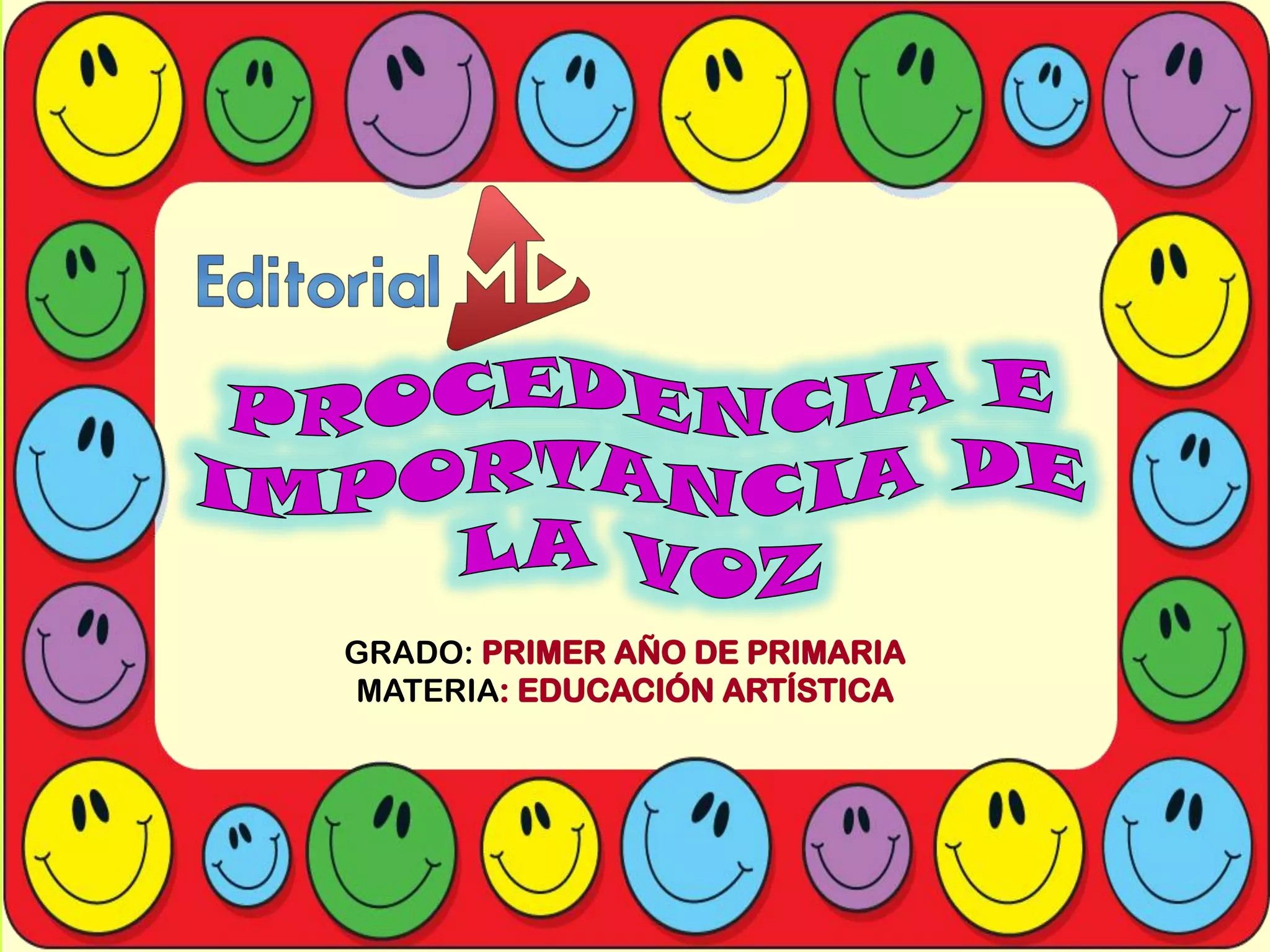 Procedencia e importancia de la voz para niños | PDF