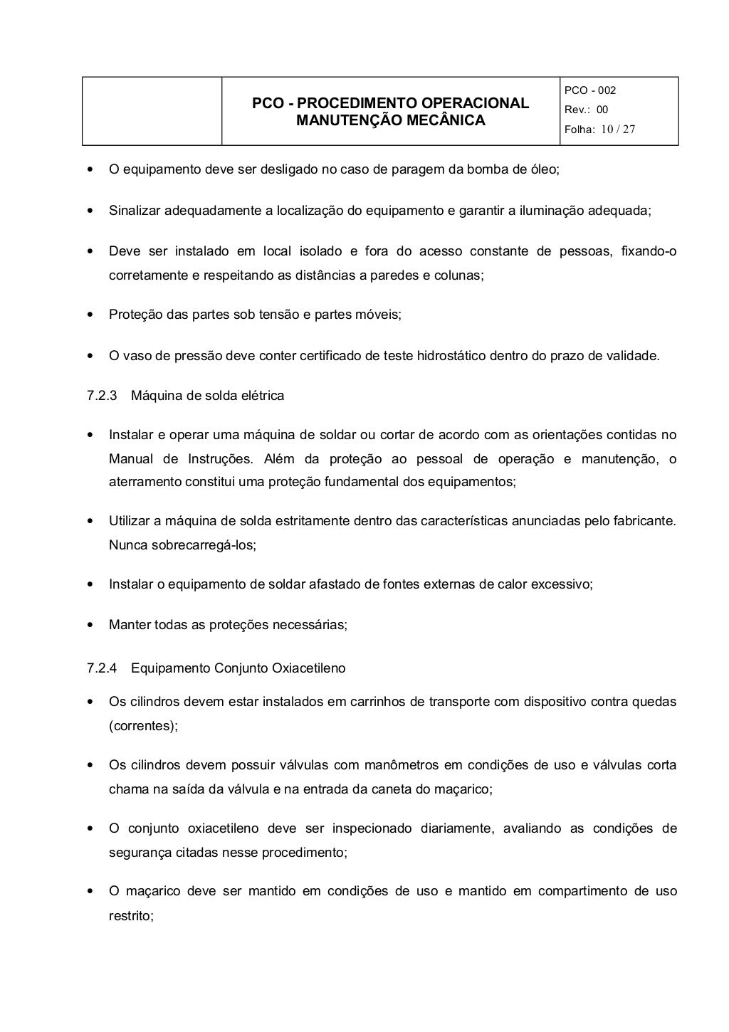 Procedimento operacional manutenção mecânica_rev.00