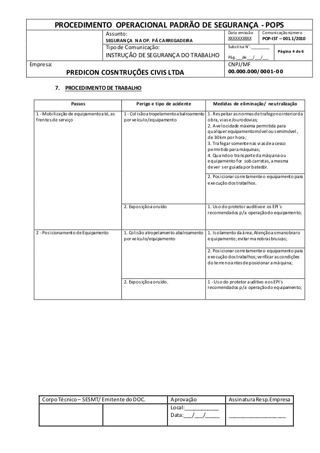 Procedimento operacional padrão