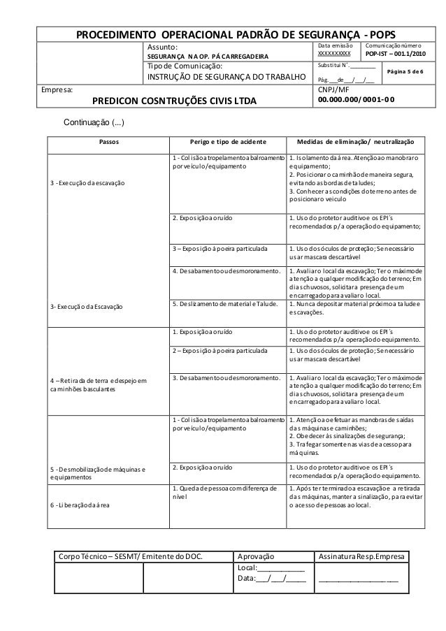 Procedimento operacional padrão