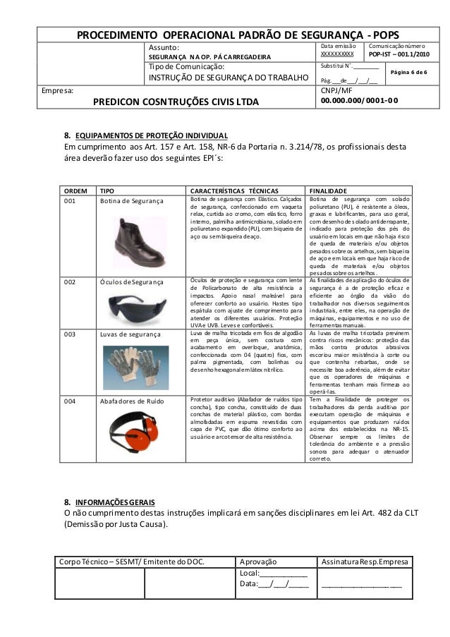 Procedimento operacional padrão