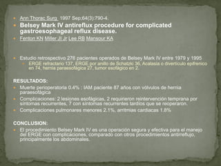 Procedimiento belsey mark iv | PDF