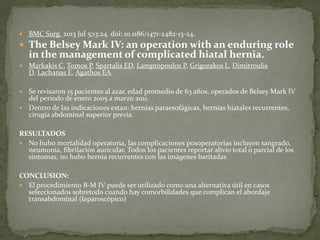 Procedimiento belsey mark iv | PDF