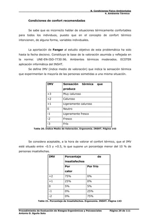 Procedimiento de evaluacion de riesgos ergonomicos y psicosociales | PDF