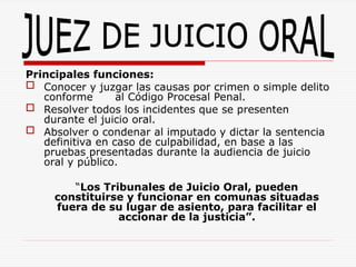 PROCEDIMIENTO PROCESAL PENAL CHILENO 2025 | PPT