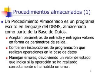 Procedimientos almacenados.ppt